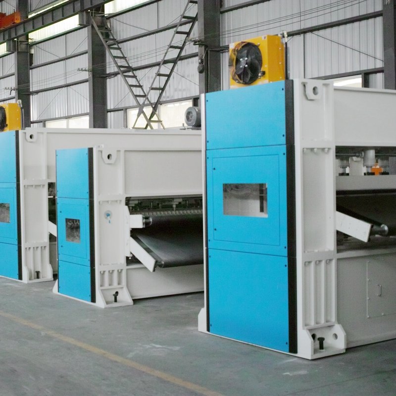 Sail nonwoven fiberglass blanket needle punching production line