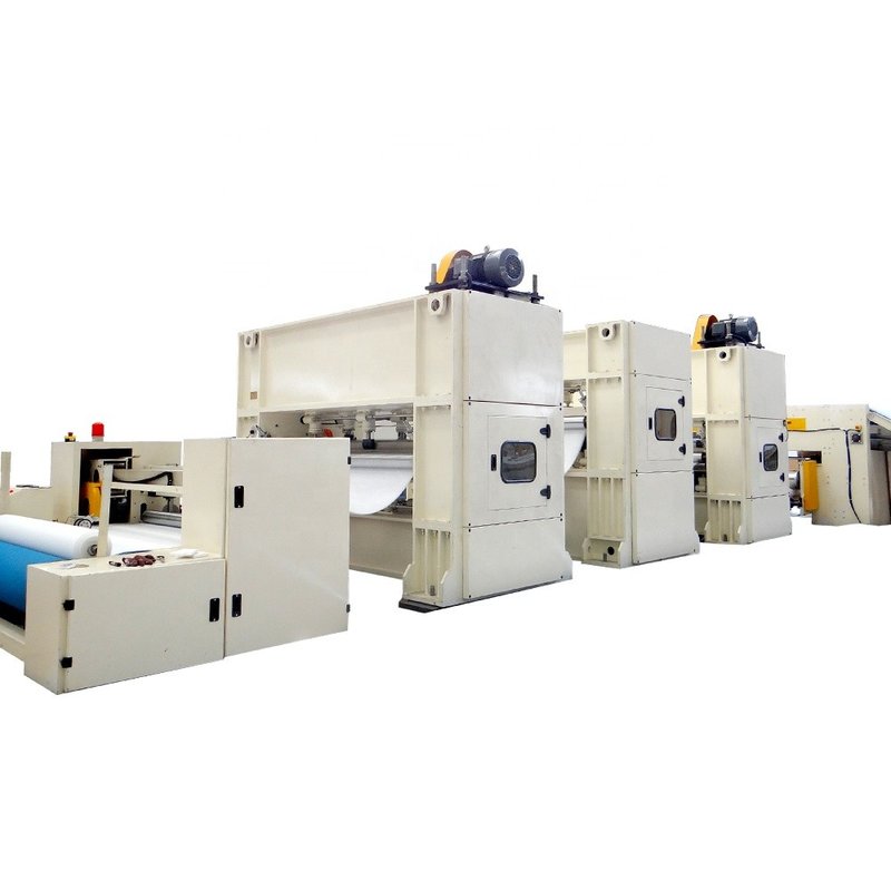 High tech needle punching nonwoven machine for making glassfiber mat