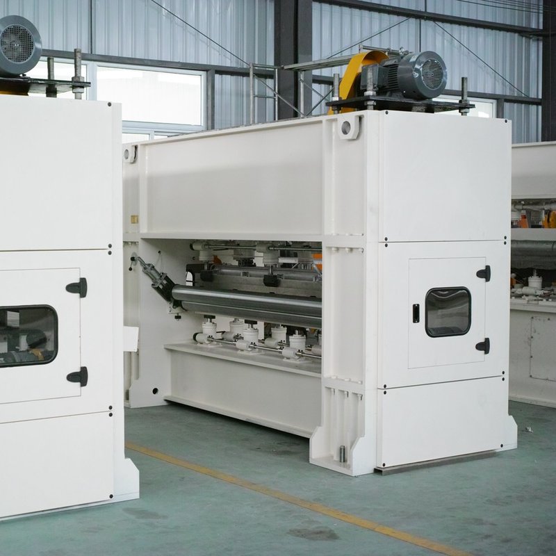 High tech needle punching nonwoven machine for making glassfiber mat