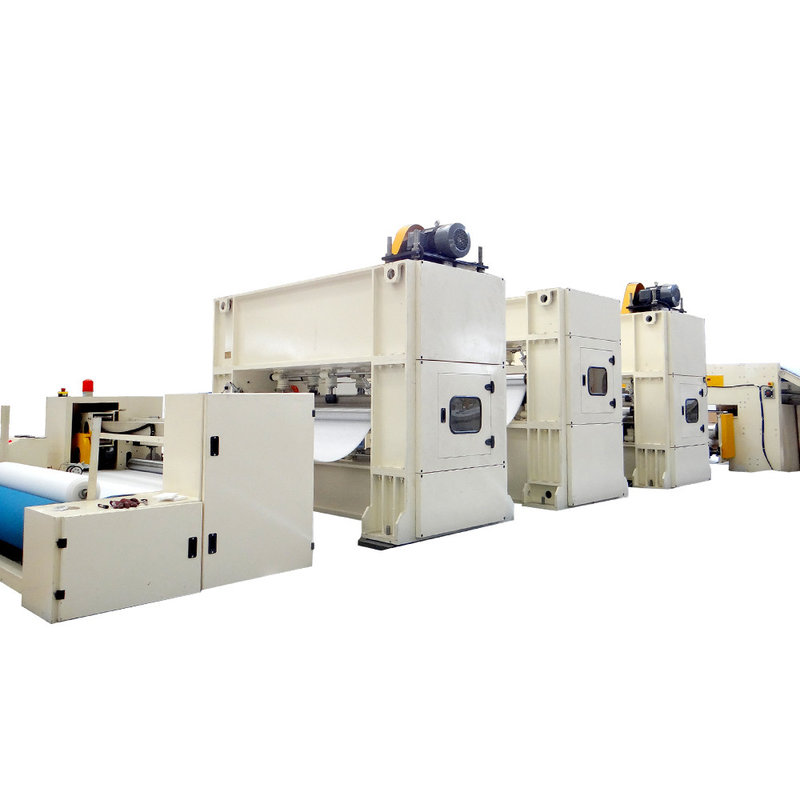 Nonwoven muti-function exhibition carpet felt needle punching production line