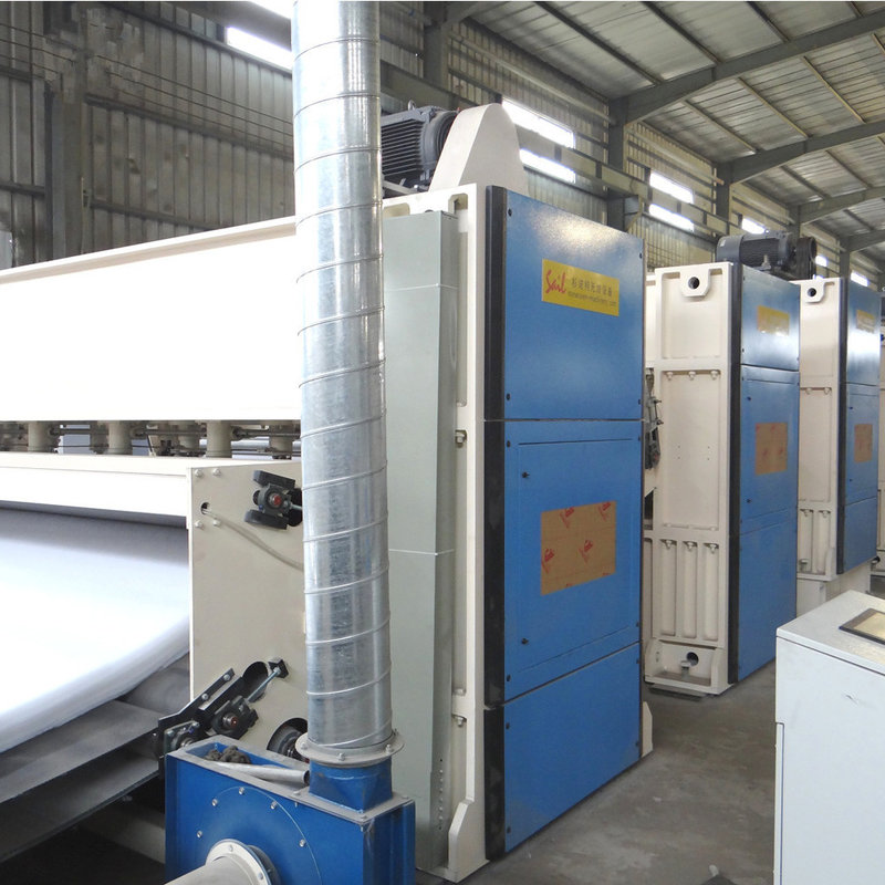 Fiber made High tensil nonwoven agriculture geotextile fabric making needle punching machine